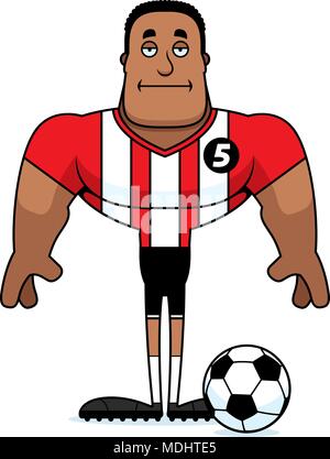 A cartoon soccer player looking bored Stock Vector Image & Art - Alamy