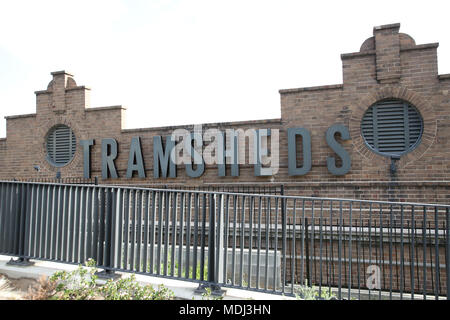 Tramsheds, Forest Lodge taken from Maxwell Road, Glebe, Sydney ...