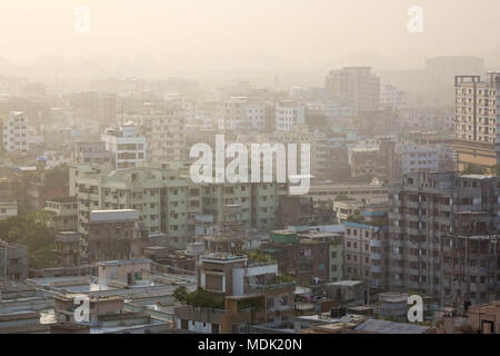Aerial view of Mohakhali area in Dhaka city. Dhaka, Bangladesh Stock ...