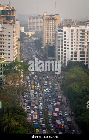 Aerial view of Mohakhali area in Dhaka city. Dhaka, Bangladesh Stock ...