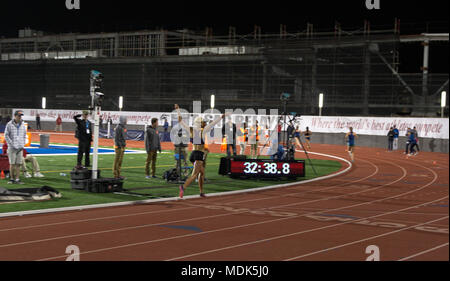Walnut, California, USA. 19th Apr, 2018. (Right to left) Sarah Pagano ...