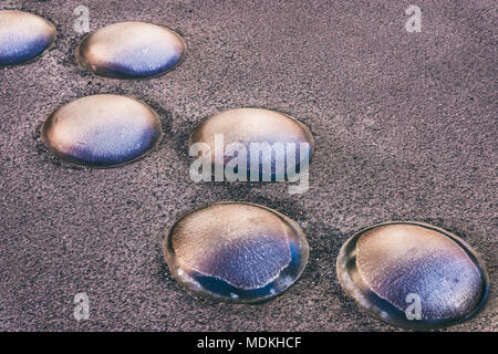 speed bumps on road Stock Photo - Alamy