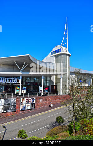 Film Posters Odeon Cinema Stock Photo - Alamy