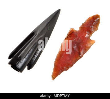 Neolithic arrow head Stock Photo - Alamy