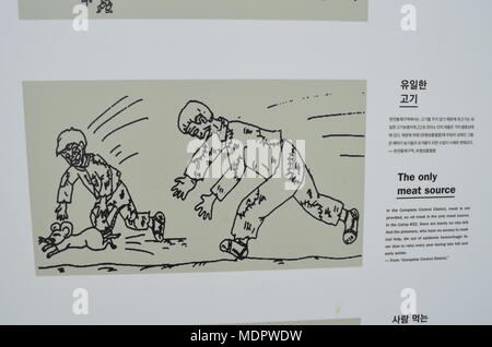 Artistic depiction of North Korean labor camp Stock Photo - Alamy