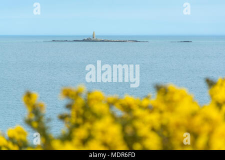 A view of Dulas Island from the Lligwy-Dulas coastal path on Anglesey ...