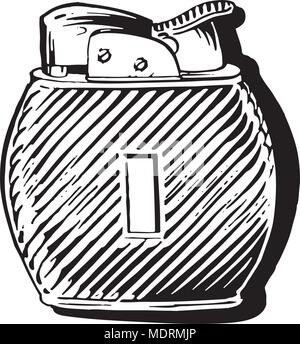 Classic lady smoking clipart, vintage hand drawn vector Stock Vector ...