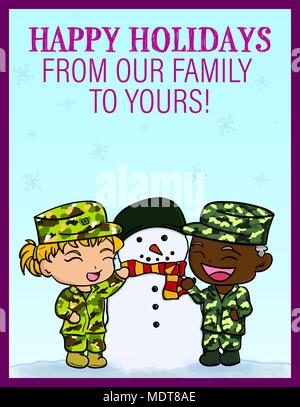 Card designed for social media messaging during the holidays. The ...
