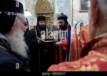 Syriac priests and Syrian Orthodox Archbishop, Mar Swerios Malki Murad ...
