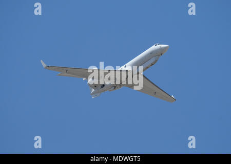 A Gulfstream G550 SEMA (Special Electronic Missions) aircraft used for ...