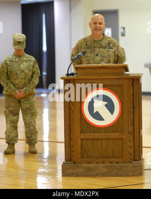 FORT KNOX, KY. - Lt. Col. Ryan Janovic (left) displays his US Army ...