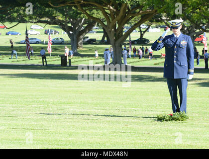 Lt. Duane Zitta, a command duty officer at the Coast Guard 14th ...
