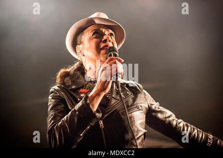 Norway, Oslo. 20th April 2018. The English ska band The Selecter ...