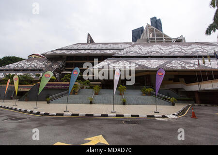 National Library of Malaysia in Kuala Lumpur in Malaysia in Far east ...