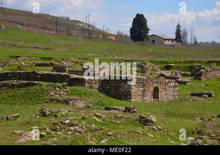 Skopje, Republic of Macedonia: The excavations of the ancient Roman ...