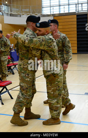 Lt. Col. Jared Hoffman, commander for the 522nd Military Intelligence ...