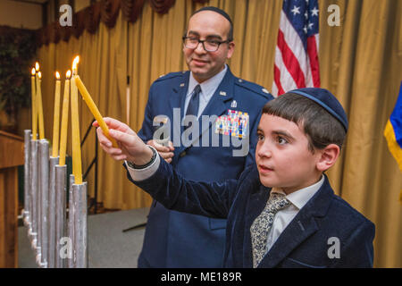 Candle lighting ceremony to mark the eight-day holiday of Hanukkah ...