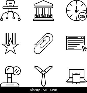 building vector icon Linear icon. Editable stroke line Stock Vector ...