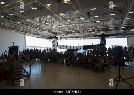 Air Commandos attend the 8th Special Operations Squadron change of ...