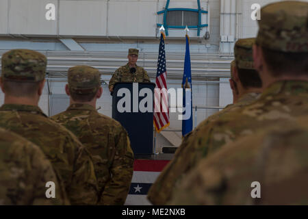 Air Commandos attend the 8th Special Operations Squadron change of ...