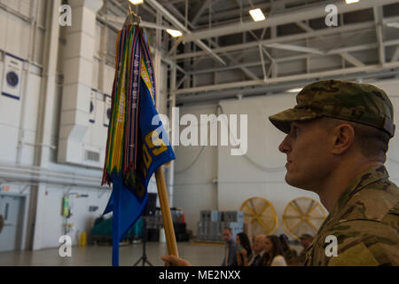Air Commandos attend the 8th Special Operations Squadron change of ...