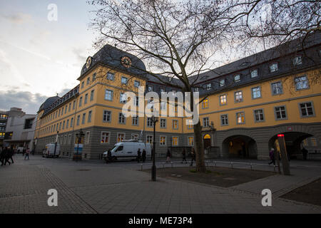Buildings around the city center of Bonn, North Rhine Westphalia ...