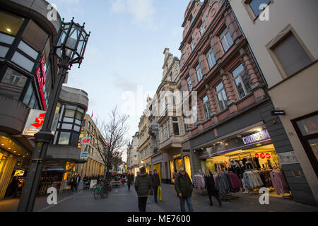 Buildings around the city center of Bonn, North Rhine Westphalia ...