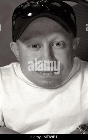 American actor Verne Troyer (Mini Me from Austin Powers) and TV hostess ...