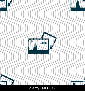Copy File JPG sign icon. Download image file symbol. Seamless pattern ...