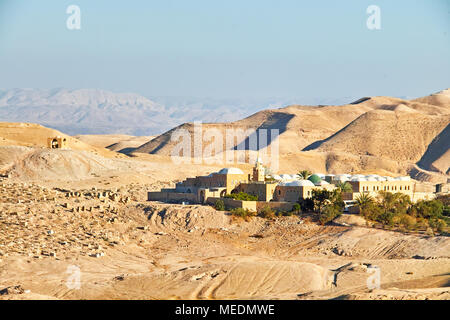 Palestine, West Bank, Jericho. Maqam (shrine) of an-Nabi Musa, believed ...