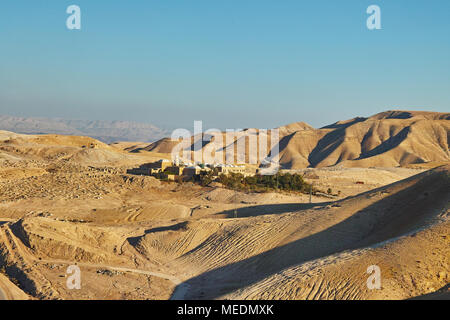 Palestine, West Bank, Jericho. Maqam (shrine) of an-Nabi Musa, believed ...