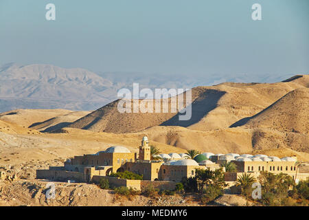 Palestine, West Bank, Jericho. Maqam (shrine) of an-Nabi Musa, believed ...