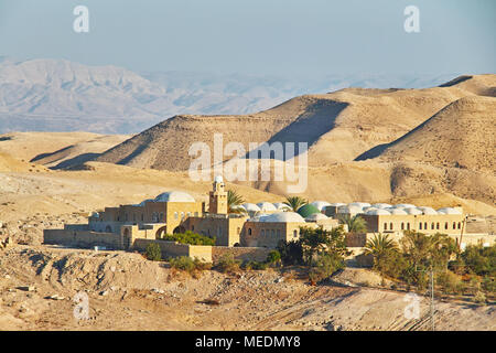 Palestine, West Bank, Jericho. Maqam (shrine) of an-Nabi Musa, believed ...