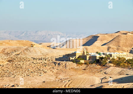 Palestine, West Bank, Jericho. Maqam (shrine) of an-Nabi Musa, believed ...