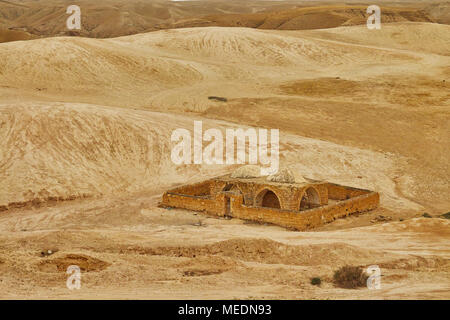 Palestine, West Bank, Jericho. Maqam (shrine) of an-Nabi Musa, believed ...