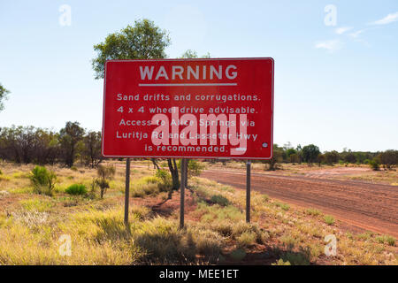 4x4 Vehicles Warning Sign Stock Photo - Alamy
