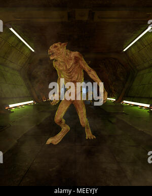 experiment goes wrong and these monster is ready to haunt the human,3d ...