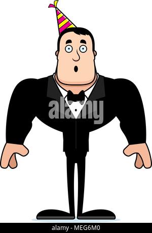 A cartoon partygoer looking surprised Stock Vector Image & Art - Alamy