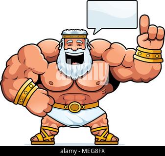 A cartoon illustration of Zeus smiling Stock Vector Image & Art - Alamy