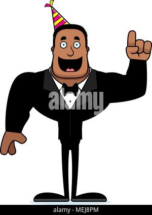 A cartoon partygoer with an idea Stock Vector Image & Art - Alamy