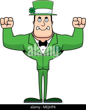 A cartoon Irish man looking angry Stock Vector Image & Art - Alamy