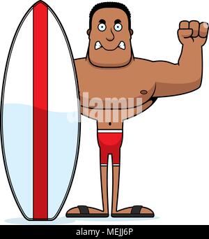 A cartoon surfer looking angry Stock Vector Image & Art - Alamy