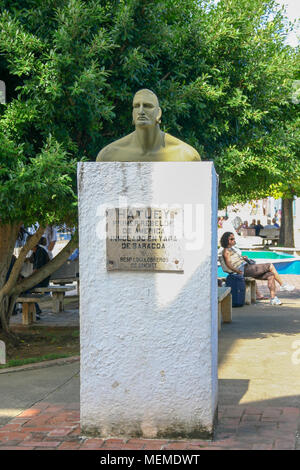 Hatuey monument in Baracoa Stock Photo - Alamy
