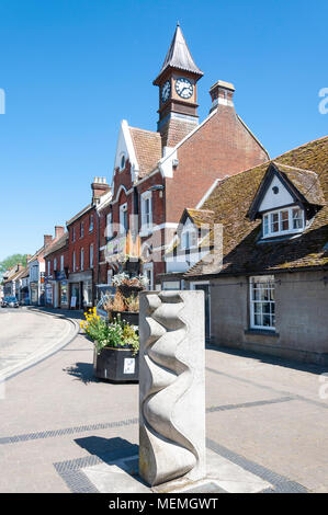 Fordingbridge town centre in New Forest area of Hampshire, Gourmet ...