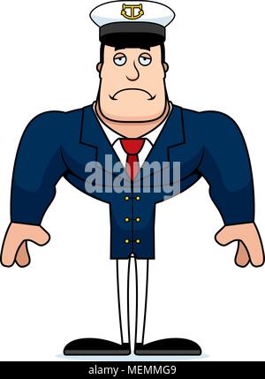A cartoon illustration of a sailor looking sad Stock Vector Image & Art ...