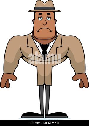 A cartoon detective looking sad Stock Vector Image & Art - Alamy