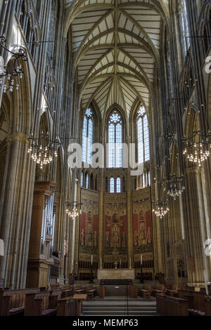The altar, Lancing College Chapel, Sussex, UK Stock Photo - Alamy