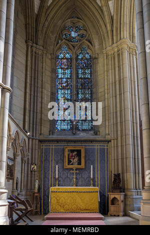 The altar, Lancing College Chapel, Sussex, UK Stock Photo - Alamy