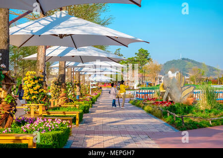 Suncheonman bay international garden in Suncheon city of South Korea ...