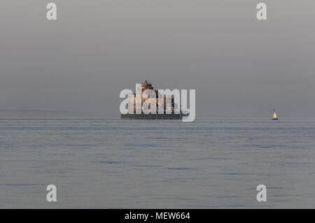 Haile Sand Fort, Humber estuary, Cleethorpes, Lincolnshire, England ...